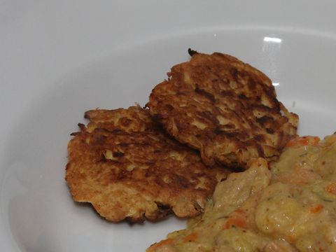 Knolselderij rostikoekjes | Marionsrecepten.nl